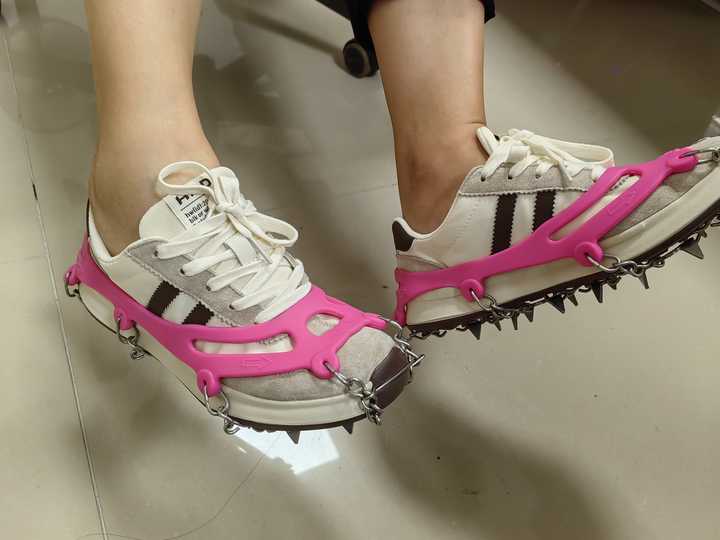 Snow Shoe Spikeice Plastic Shoe Spike Ice Rescu Shoe Snow Gripper Ice ...