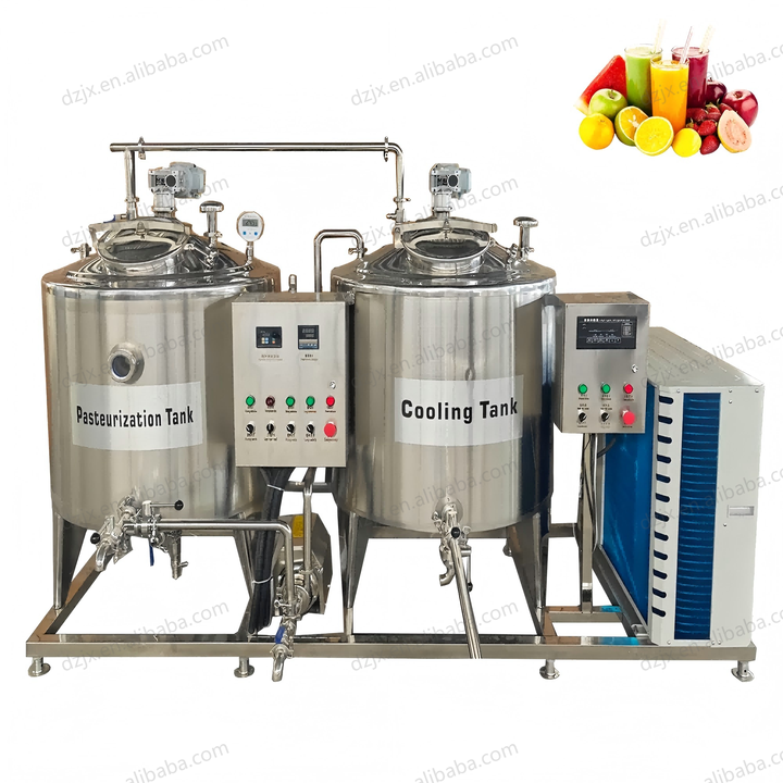 DZJX 100l 500l Electric Heating Batch Pasteurizer with Cooling and ...