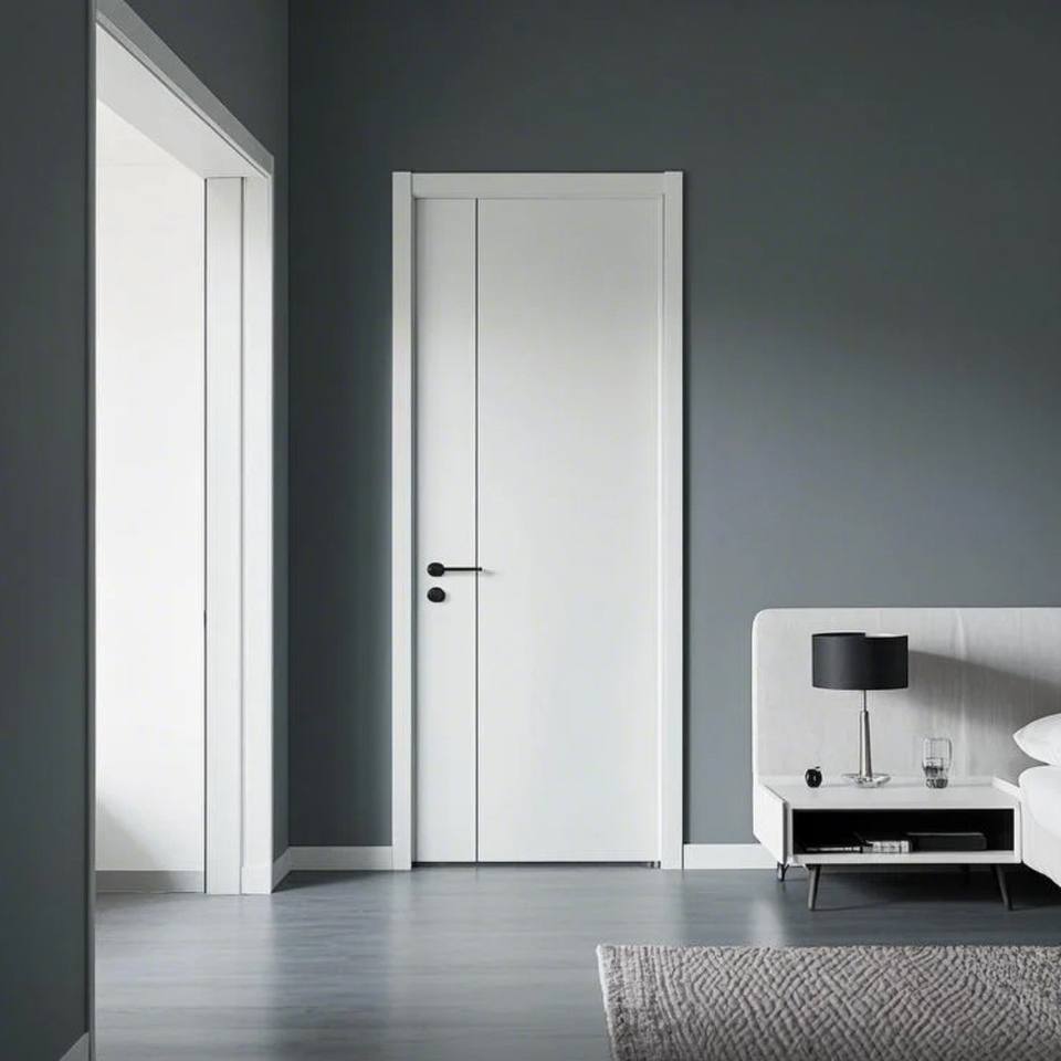 Modern Interior Wood Door Customizable Soundproof Paint-free Bedroom ...
