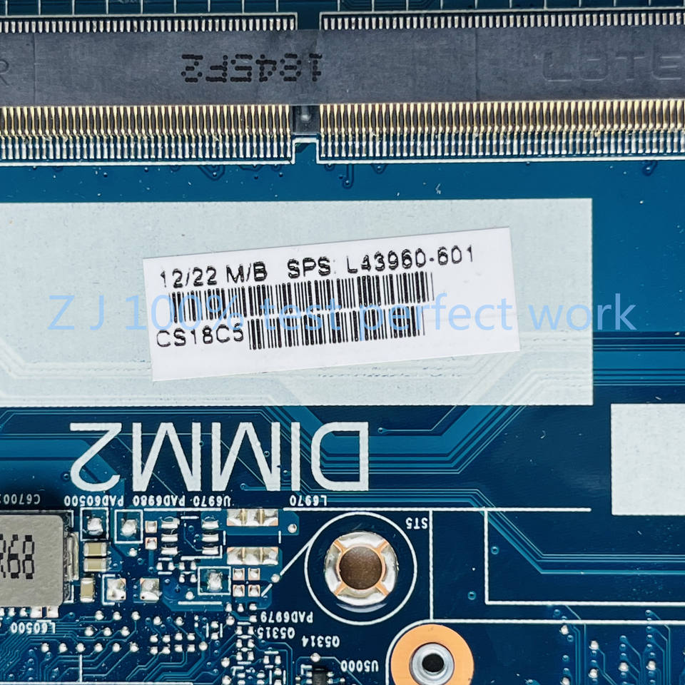为HP EliteBook 840 G5 850 G5笔记本电脑主板带i7-7600U CPU L43960-601 L43960-001 ...