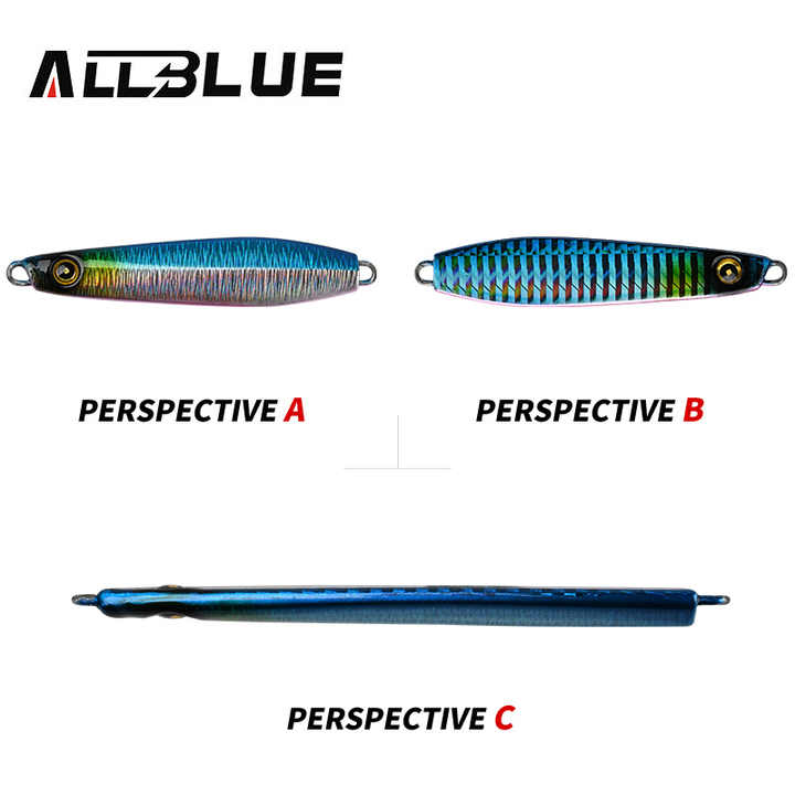 ALLBLUE 20g KAIDO SLIM Seawater Long Casting Fishing JIgging Lure| Alibaba.com