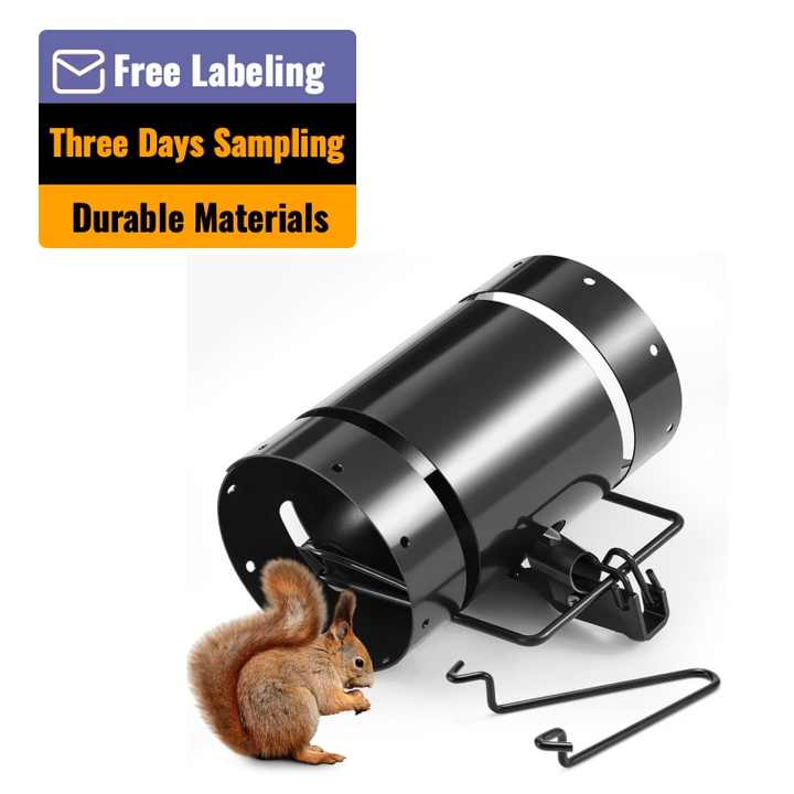 Squirrel Trap rust Proof Trap Suitable for Backyard Gardens, Safe and ...