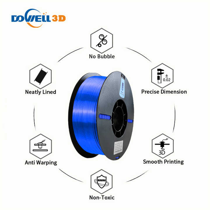 FDM 3d Printer Filament PLA Silk Red Color 1.75mm Silk Filament ...