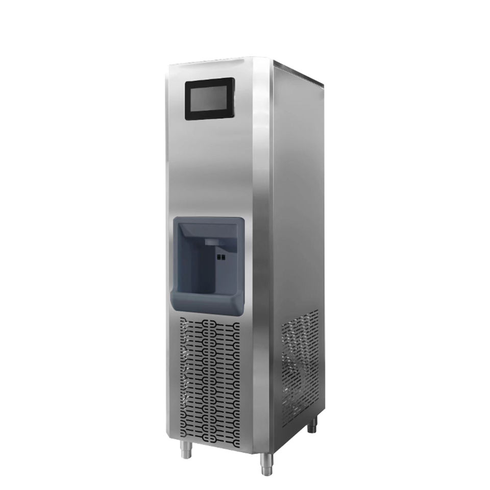 Big Capacity 200kg Per Day Professional Automatic Ice Maker Ice Water ...