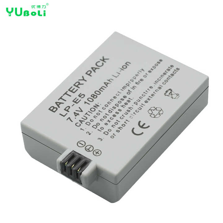 LP-E5 Rechargeable Battery - 1080mah for Canon EOS Cameras