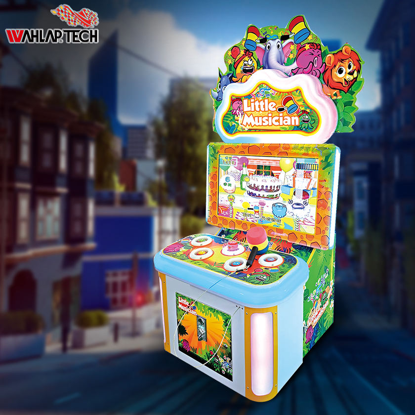 Little Musician 2 CE Coin Operated Kids Arcade Game Machine with Metal ...