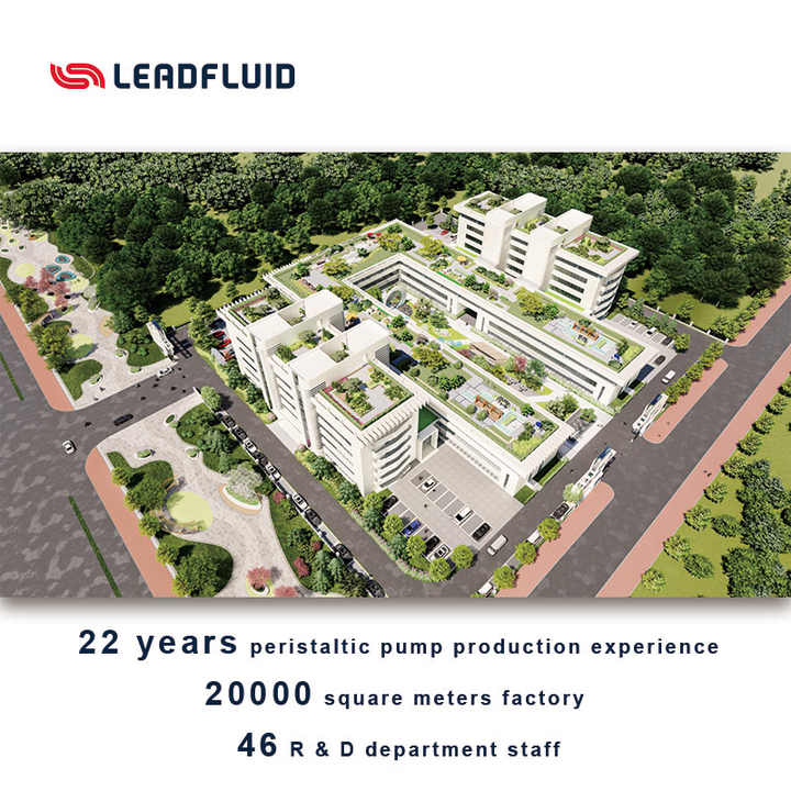 Lead Fluid High Viscosity Large Flow Peristaltic Pump WG600F