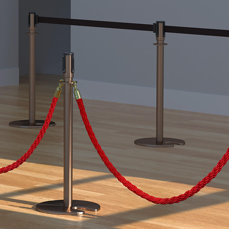 2026 New Luxury Retractable Belt Crowd Control Barrier Queue Pole ...