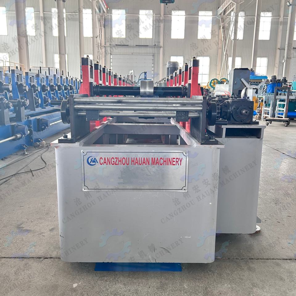 Stainless Steel Full Automatic Gutter Forming Machine with PLC Motor ...