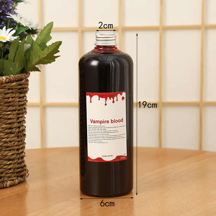 Halloween Fake Blood Vampire Blood - Realistic Red for Costumes ...