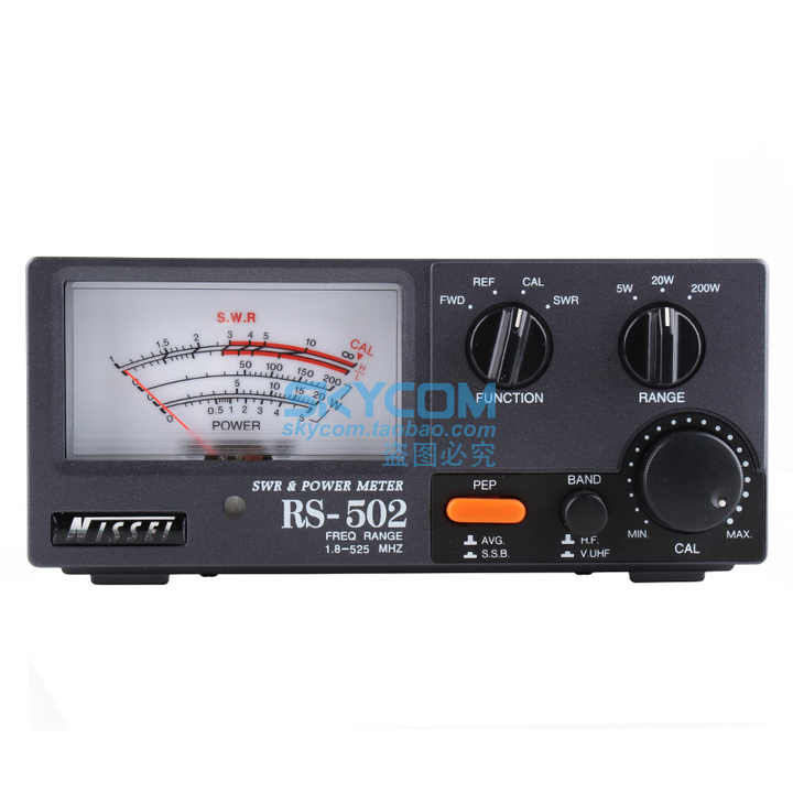 NISSEI RS-502 SWR Meter & RF Tester for Radio Transceivers