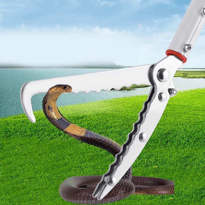 Wholesale Stainless Steel Snake Tongs Snake Catching Tool Snake ...