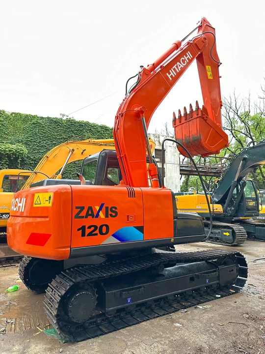 Second-hand Crawler Excavator ZX120 12 Ton Low Price Hitachi Brand ...