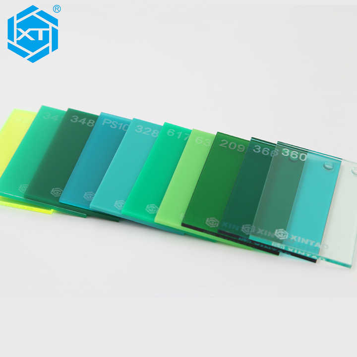 1220x1830mm Pure Mma Premium Colorful Transparency Recyclable Green ...