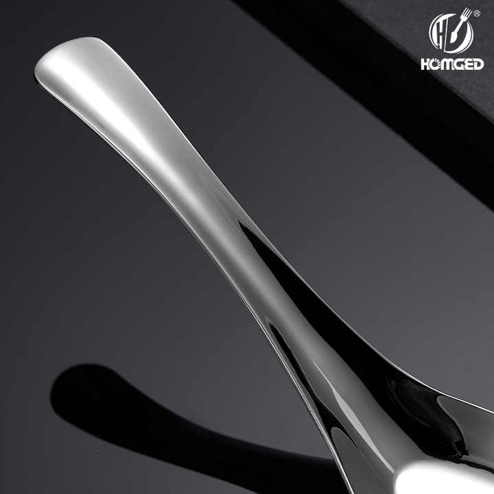 316 stainless steel spoon household soup spoon old-fashioned eating ...