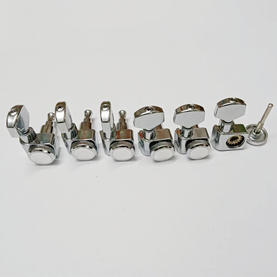 Locking Tuner High-end Machine Head Chrome Staggered Tuners| Alibaba.com