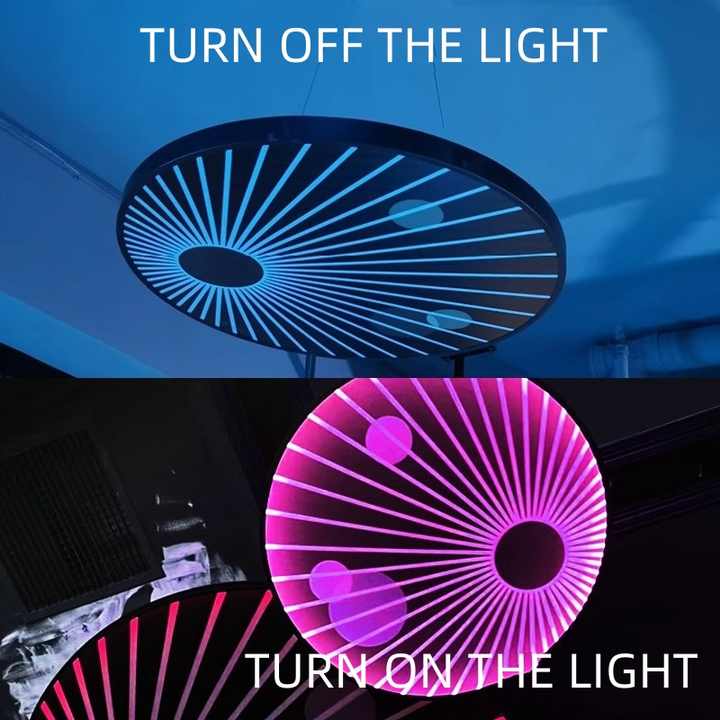 Modern RGB LED Atmosphere Lights for Trendy Music Bars Dining Lounges ...