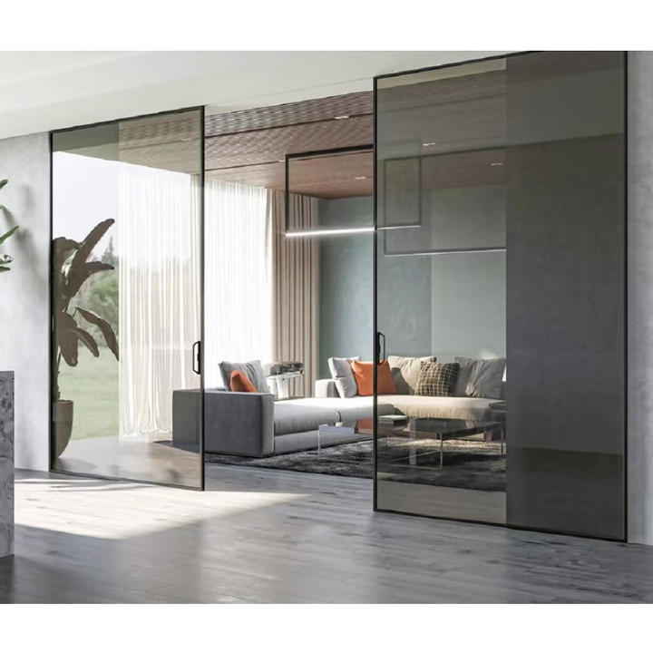 Residential Hurricane Heavy Sliding Door Aluminum Veranda Patio Sliding ...