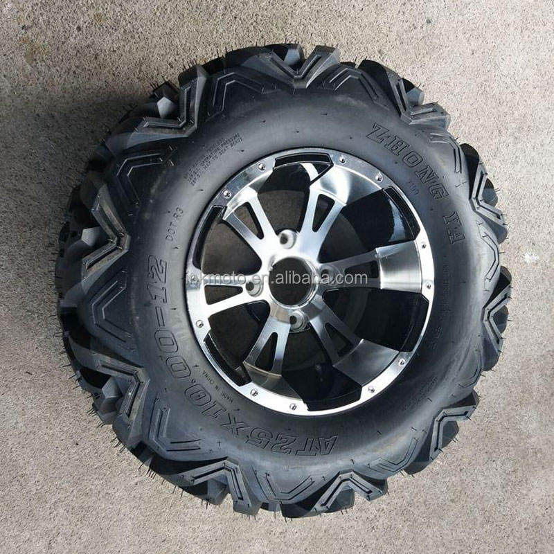 12 Inch Atv Tires With Aluminum Alloy Wheel Hub - Oem | Wholesale