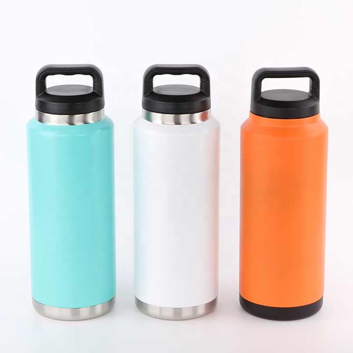 Insulated Water Bottle With Lid Double Wall Vacuum Insulated Stainless ...