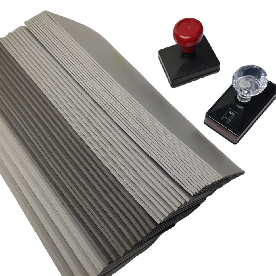 Custom Photosensitive Sheets Pad Material Stamp Rubbers Flash Foam ...