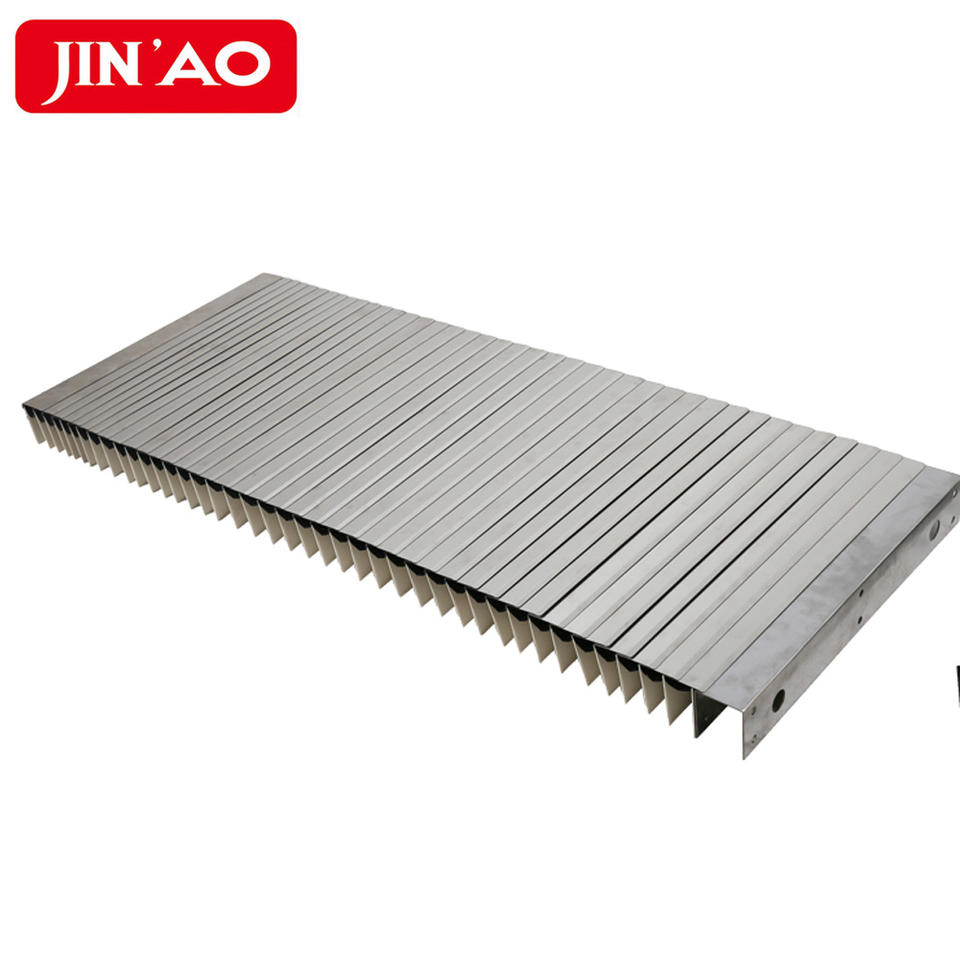 Hinged Steel Lamella Armor Bellows Cover for Five-axis Linkage System ...