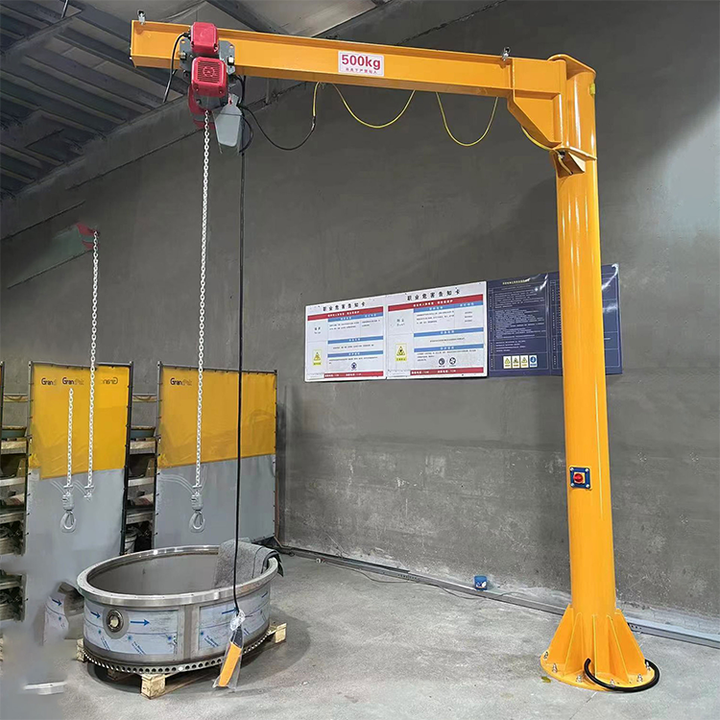 Slewing Mechanism Motor Slewing Drive Gearbox for Jib Cranes Qingdao ...