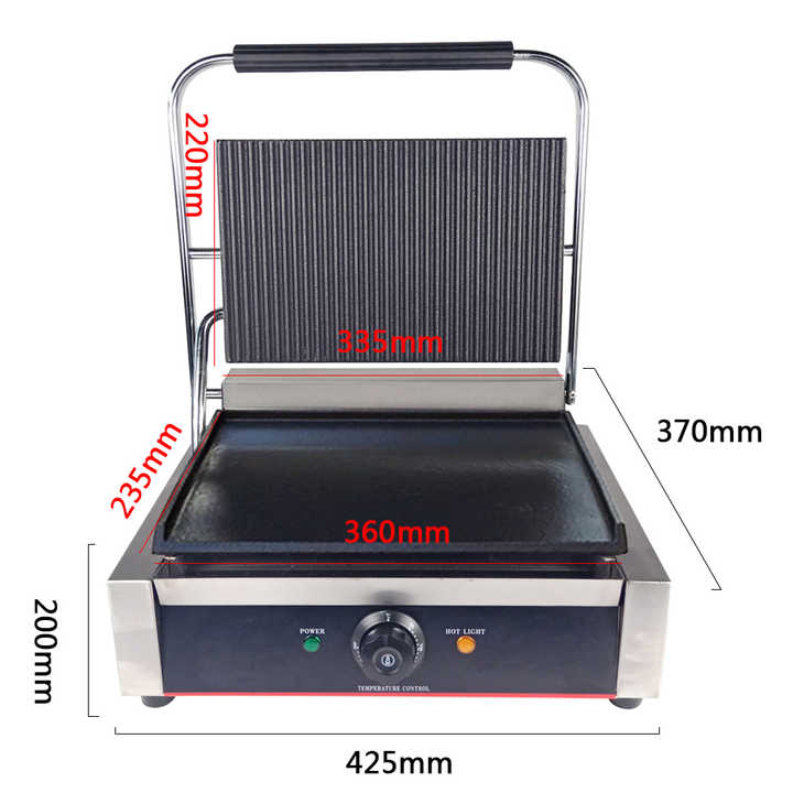 2025 New Arrival Contact Sandwich Toaster Maker Bbq Grill Smokeless ...