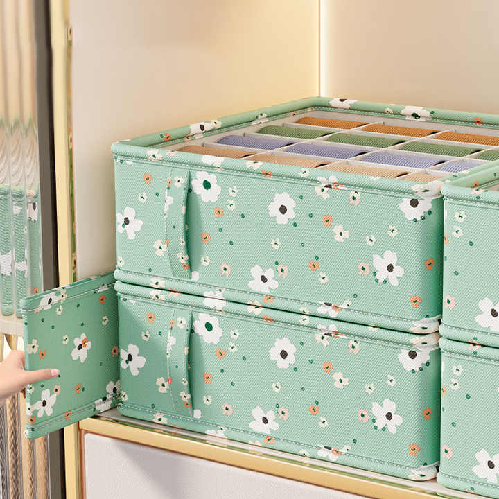 2024 Underwear Storage Box - Foldable Organizer for Home