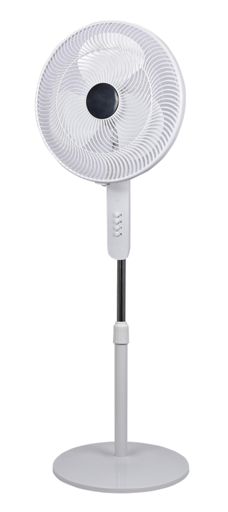 Home Appliance 16 Inch Oscillating/Stand/Fan/Blade Plastic Standing ...