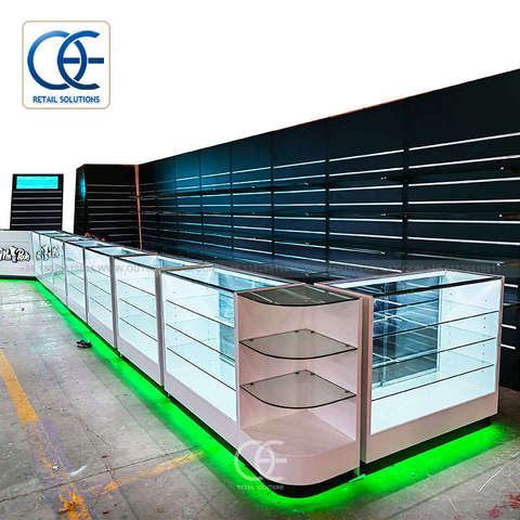 Original Best Seller Smoke Display - Customizable Shop Supplies