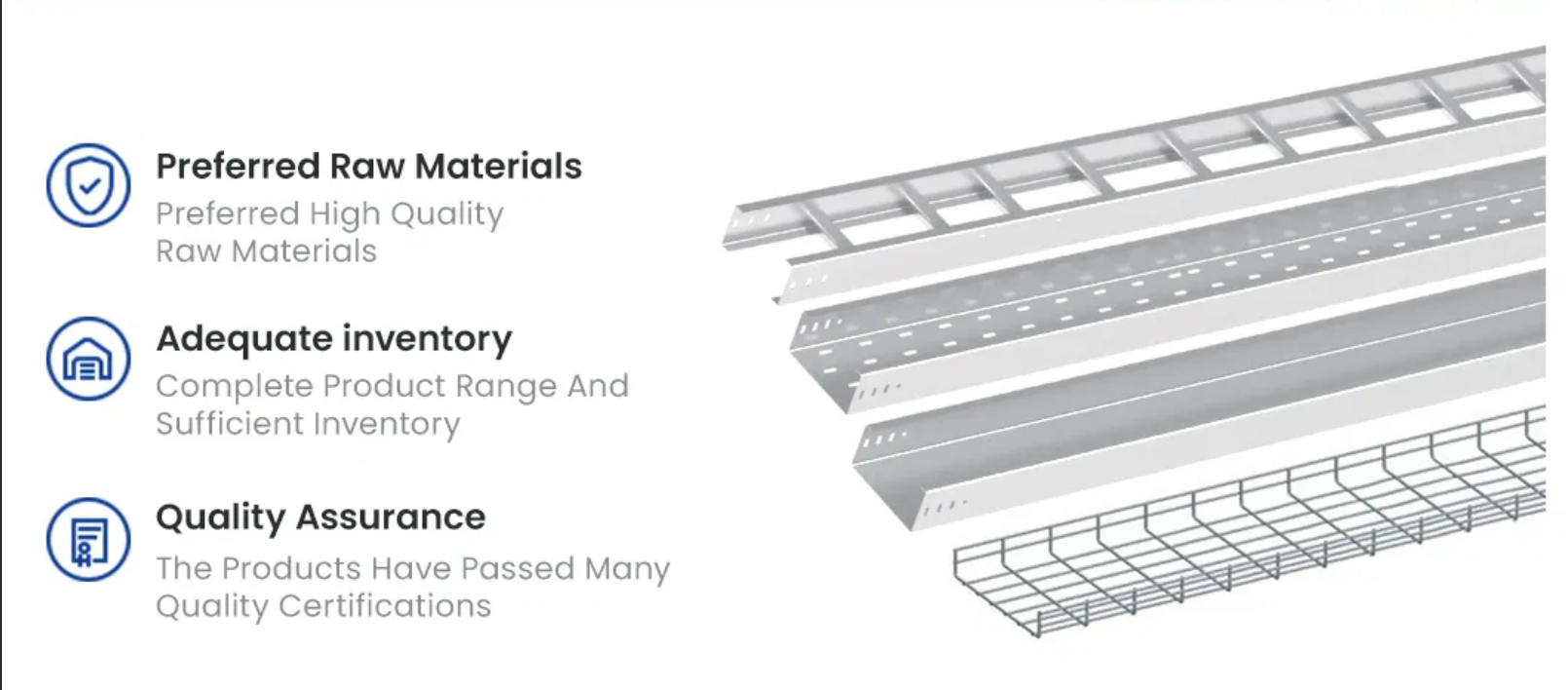 Electrical Galvanized C Channel Cable Trays - Durable & Versatile