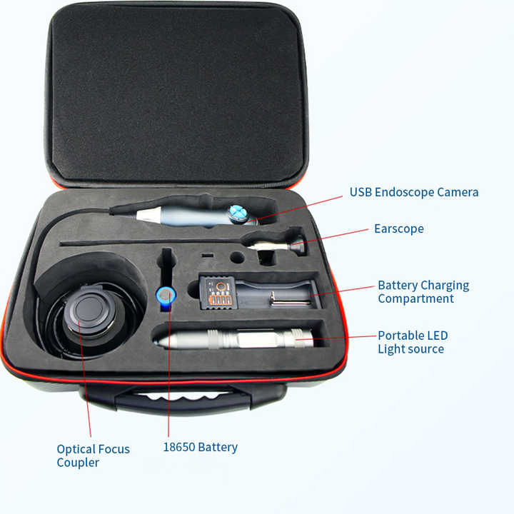 Veterinary Vet Endoscope Camera Ergonomics Full HD 1080P 60FPS Metal ...
