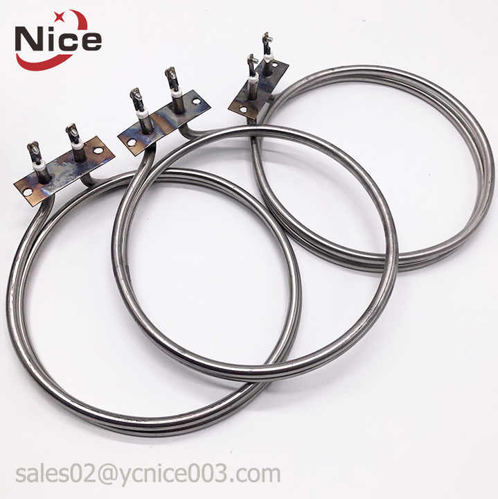 220V 6KW SUS304 Round Shape Stainless Steel Heating Tubular Heater ...