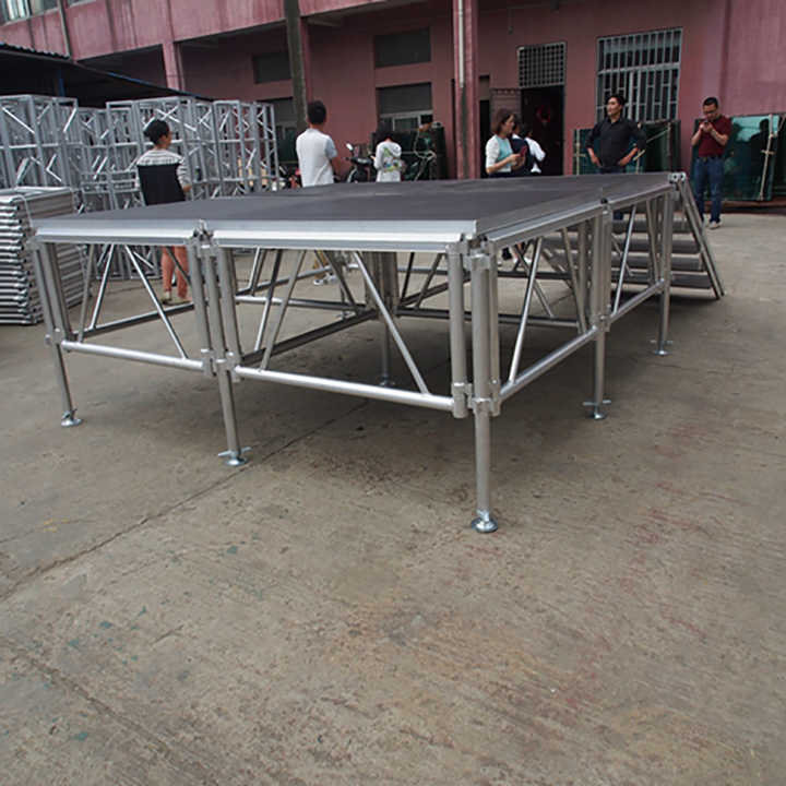 Aluminum Stage Mobile Show Folding Stage Platform Support OEM Stage ...