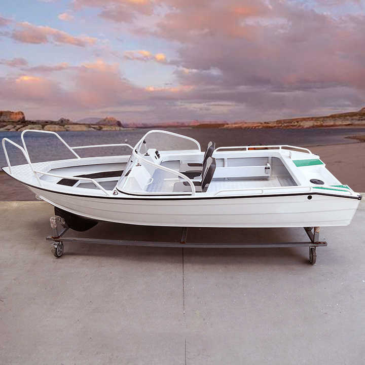 Kinocean 16ft Sport Yacht - 6-Seater Speed Boat with Outboard Motor