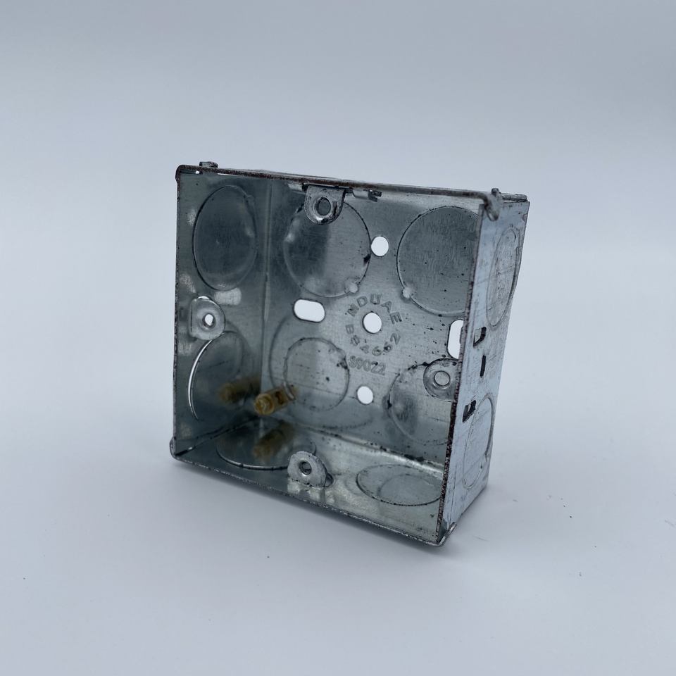 Galvanized Steel Electrical Switch Metal Back Boxes IP65 Protection ...