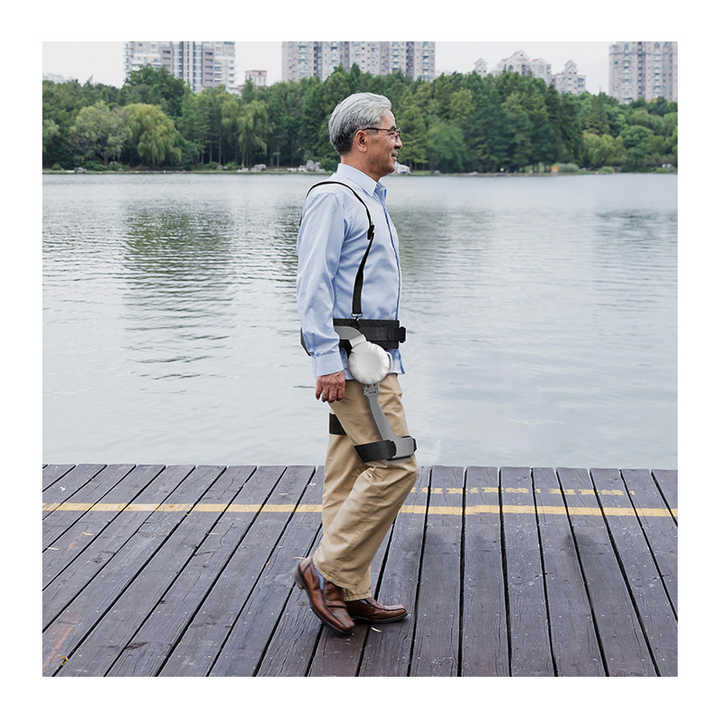 Exoskeleton Robot Walk Gait Training Assists Leg Mobility