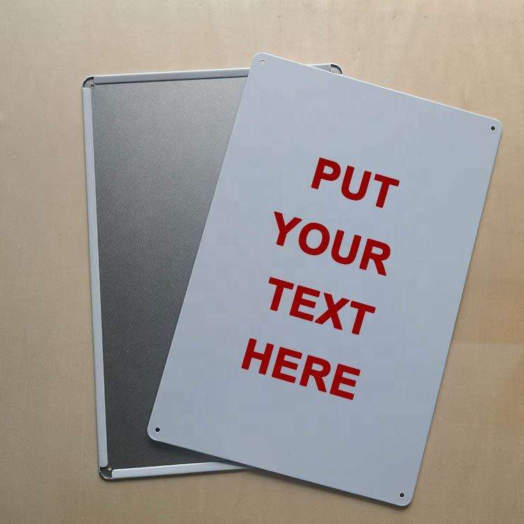 Personalized Wall Plaque Metal Sign OEM ODM Custom Logo for Restaurant ...