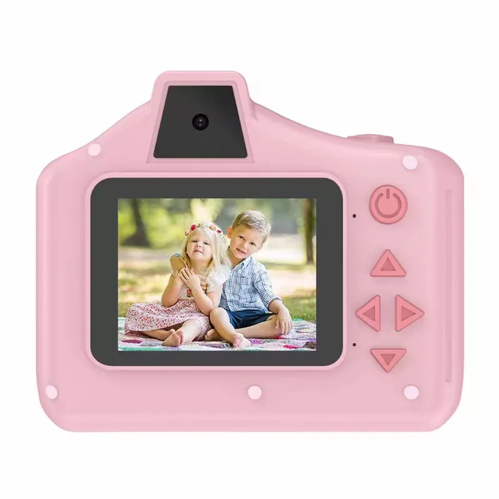 Cute Cartoon Kids Mini HD Camera with CMOS Imaging Sensor Screen Toys ...