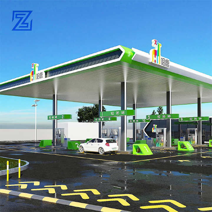 Gas Station Petrol Pump PUMA Gas Station Canopy Design Petrol Pump