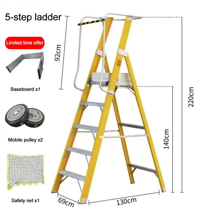 Operation ladder of FRP folding ladder platform| Alibaba.com