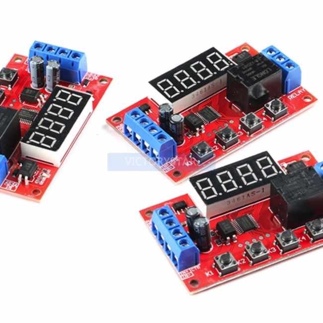 12v Time Delay Relay Control Module - Multi Mode Delay Relay Oem