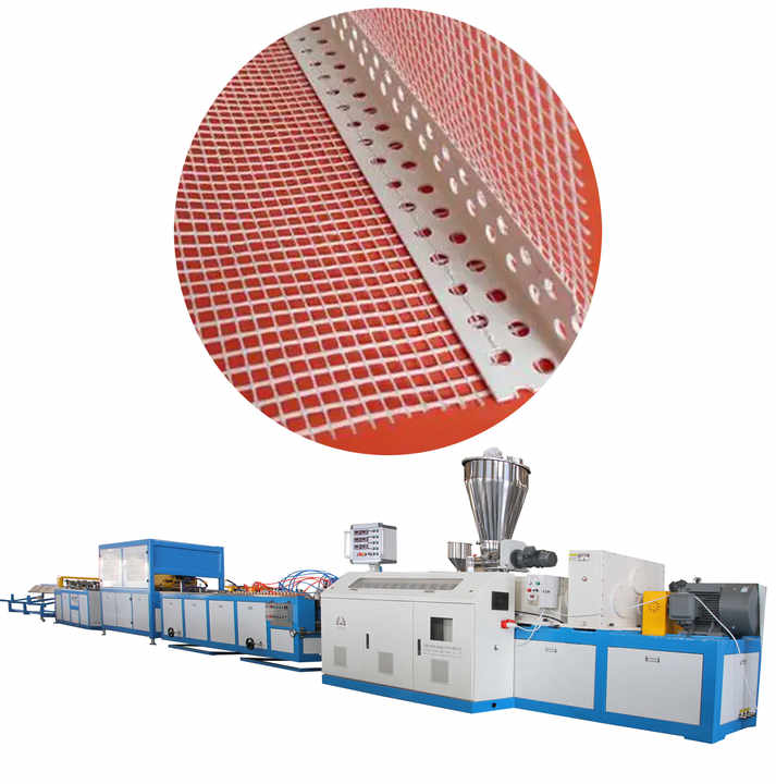 PVC Profile Wall Panel Door Frame Extruding Machine PP PE Plastic ...