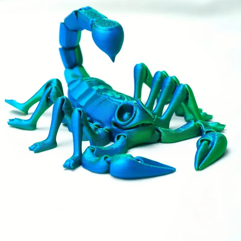 3D Printed Movable Scorpion Toy - Perfect for Animal Lovers