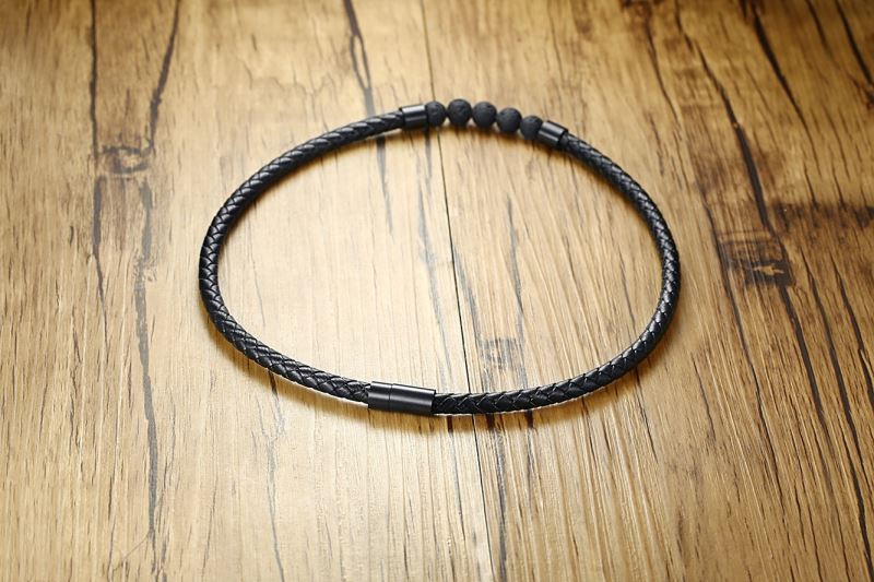 Buy In Bulk Magnetic Clasp Cord Necklace Tarnish-Free Gold-Plated ...