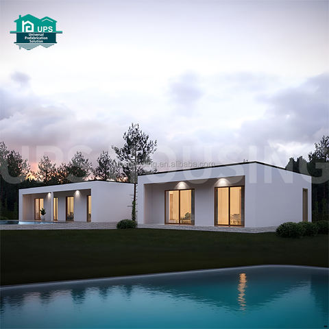 2 Bedroom Prefabricated Concrete Family Home 1 Storey Double Sloop ...