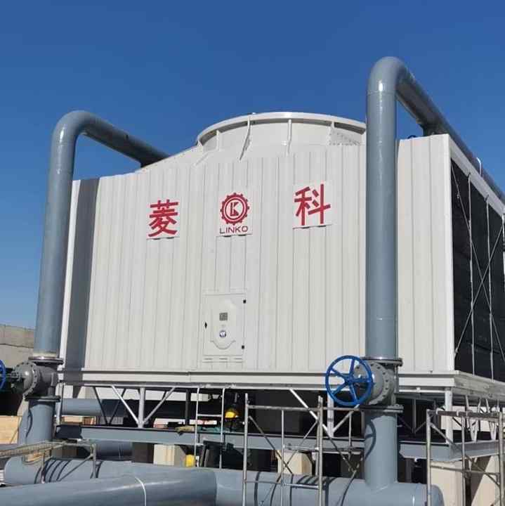 CTI Certified Industrial Cross Flow FRP Cooling Tower HVAC New ...