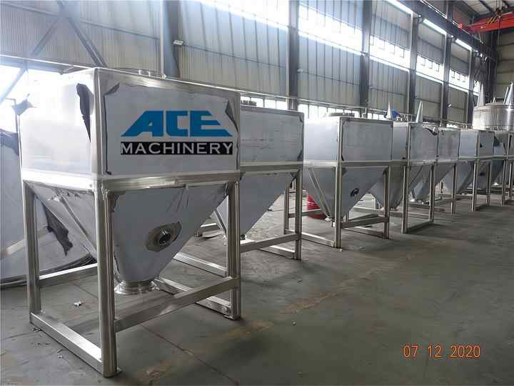 1000 Liter IBC Tank - Efficient Powder Storage Solution