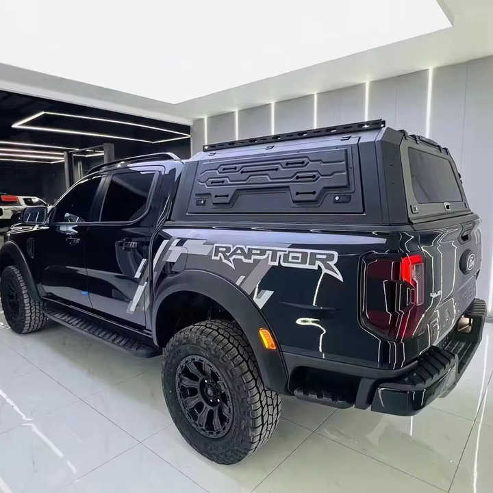 Aluminum Alloy Topper Camper Pickup Tonneau Cover 4x4 Pickup Truck dmax ...